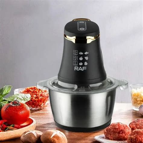 Raf Food Processor 2l Electric Chopper Grinder And Blender For Home