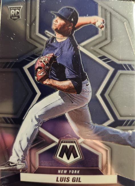 Luis Gil 235 Prices Rookie 2022 Panini Mosaic Baseball Cards