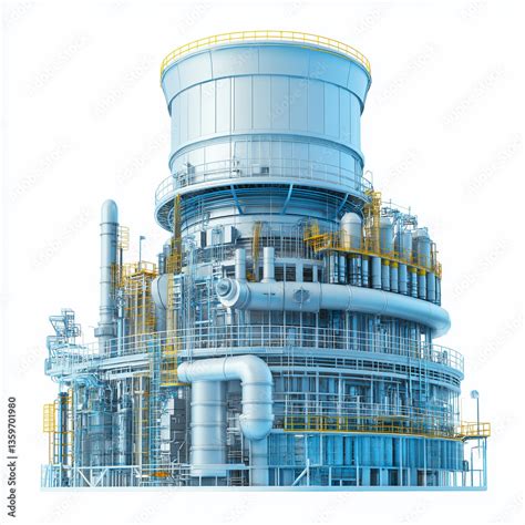 Small Modular Reactor Nuclear Grid Energy Smr Electricity Renewable Sustainability Safety 3d
