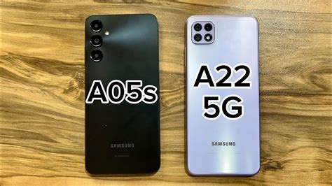 Samsung Galaxy A05s Vs Samsung A22 5g Youtube