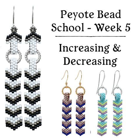 Peyote Bead School Week 5 Instant Download Pattern