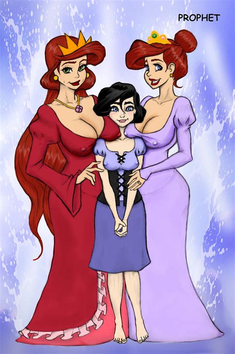 Athena Melody Ariel V2 By Prophetartist On Deviantart