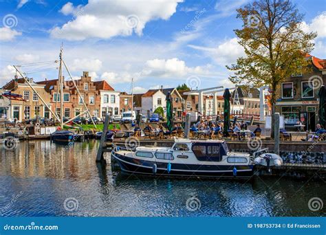 The Old Medieval Fortress Town Of Brielle In South Holland Now An