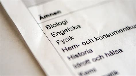 Elev Fick Tiotal Underkända Betyg Mamma Kritiserar Skolans Stöd
