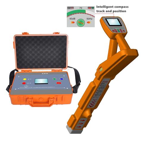 High Precision Underground Cable Route Tracer Pipeline Detector Tester Pipeline Detector And