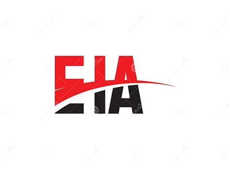 Eia Letter Initial Logo Design Vector Illustration Stock Vector