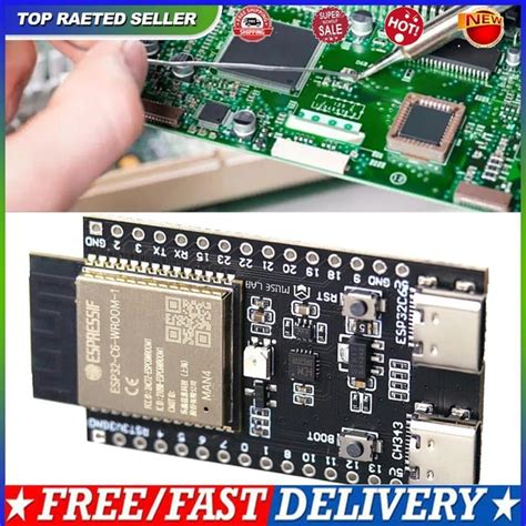 Esp32 C6 Minimum System Board Risc V Esp32 C6 Wroom 1 Core Board 512kb