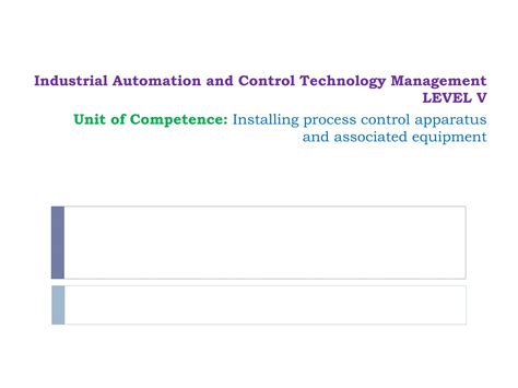 Tuning The Parameters Of A Pid Controller Pptx