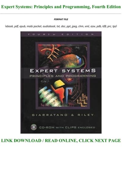 Pdf Expert Systems Principles And Programming Fourth Edition Full Pdf