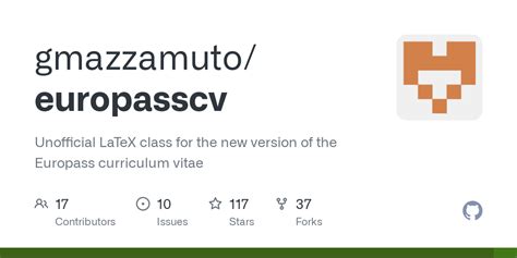 Github Gmazzamutoeuropasscv Unofficial Latex Class For The New Version Of The Europass