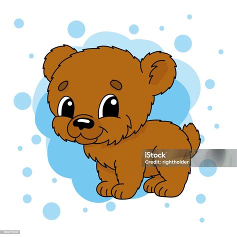 귀여운 캐릭터 다채로운 벡터 일러스트레이션입니다 색상 추상 적 배경에 격리 디자인 요소입니다 디자인 서적 스티커 포스터 카드 옷용 템플릿 만화 스타일입니다 개념에 대한 스톡