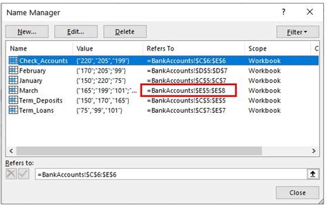 How To Edit Change Named Ranges In Excel Google Sheets Automate Excel