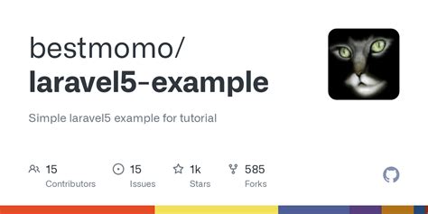 GitHub Bestmomo Laravel5 Example Simple Laravel5 Example For Tutorial