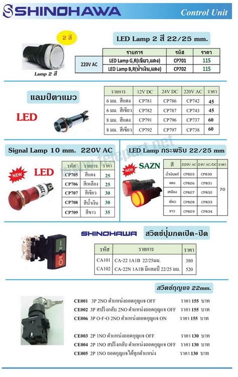 สวิทช์กดpush Button Switch
