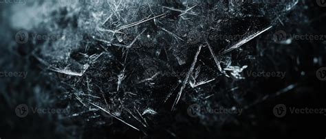 A Stunning Closeup Of A Frosty Polycarbonate Surface Intricately