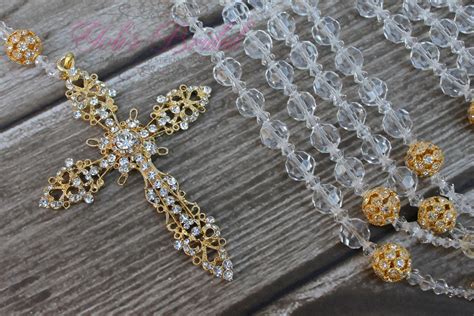 Beautiful Wedding Lasso Gold Unity Cord Crystal Wedding Etsy