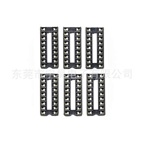 Ic单片机插座 芯片插座 插槽dip 6 8 14 16 18 20 24 28针diy套件 阿里巴巴