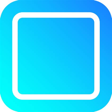 Stop Button Generic Flat Gradient Icon