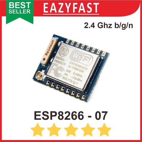 Jual Esp8266 07 7 Chip Only Module Serial Wifi Wireless Internet Iot