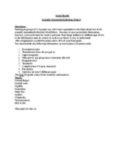 Std Project Revised Senior Health Sexually Transmitted Infections Project Directions Working