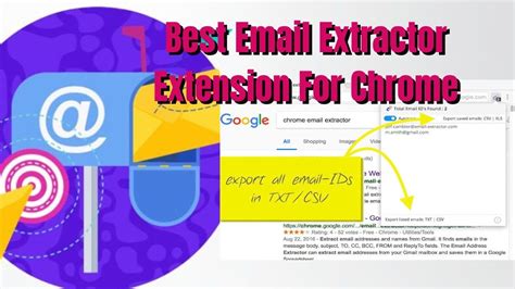 Email Extractor Chrome Extension Extract Email Extractor Software