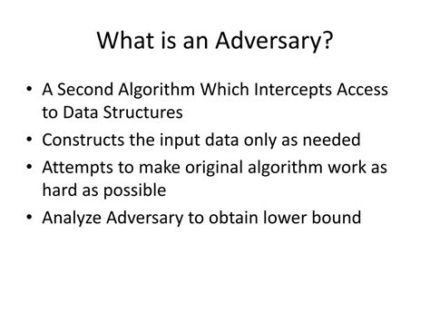 Ppt Adversary Arguments Powerpoint Presentation Free Download Id