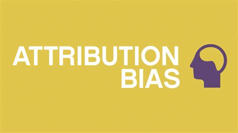 Attribution Bias Six Degrees