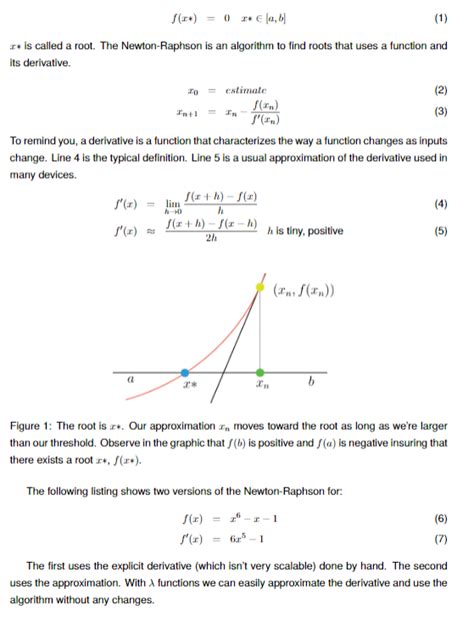 Solved R Is Called A Root The Newton Raphson Is An