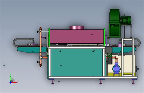 圆棒清洗机 Step 模型图纸下载 懒石网