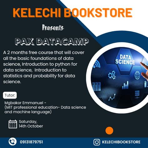 Datascience Python Statistics Machinelearning Kenechukwu Ugochukwu