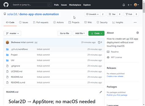 Github Solar2ddemo App Store Automation How To Create Set Up Ios App Deployment Without Ever