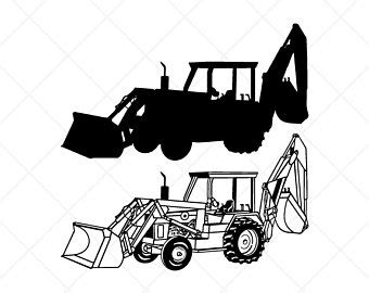 Backhoe Vector Images At Vectorified Com