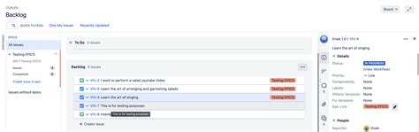 How To Add Issues In In Progress Status To An Epic On A Kanban Board When Epic Link Field Is
