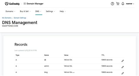 Verify Your Domain By Dns Wanttono