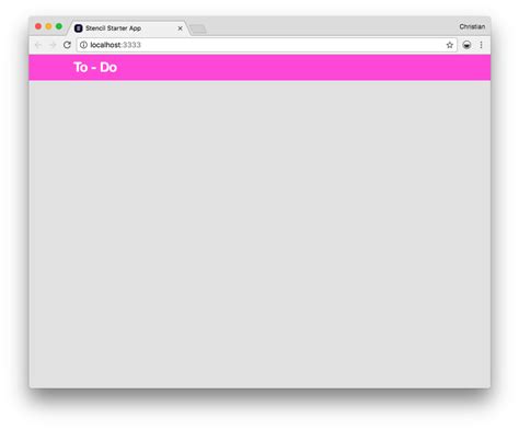 Getting Started With Stenciljs