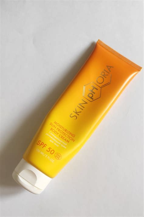 Солнцезащитный крем Skinphoria Увлажняющий крем для тела Spf 50 | отзывы