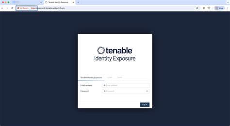 Tenable Identity Exposure User Portal