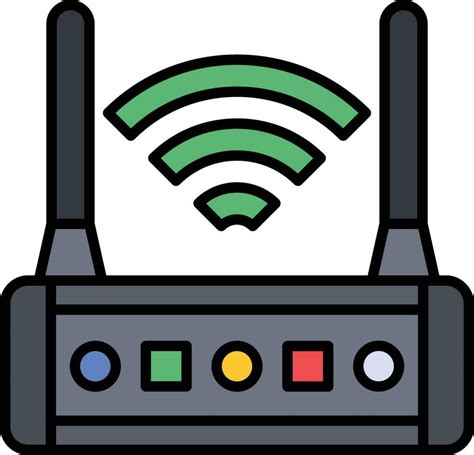 Wifi Router Vector Icon 30343796 Vector Art At Vecteezy