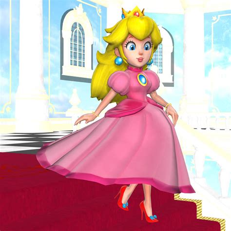 No Gloves Princess Peach 5a By Mario And Sonic Guy On Deviantart