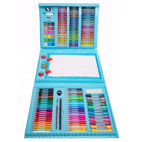 Комплект за рисуване Кутия за съхранение 208 части Emag Bg