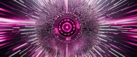 A Vibrant Quantum Computer Core Radiating Light Symbolizing Unbreakable Technology Premium Ai