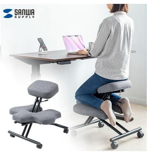 자세교정 의자 골반 체형교정 일본 Sanwa 교정 착석 자세 무릎 꿇기 성인 컴퓨터 앉아있는 인체 공학적 사무실 쓰기 티몬