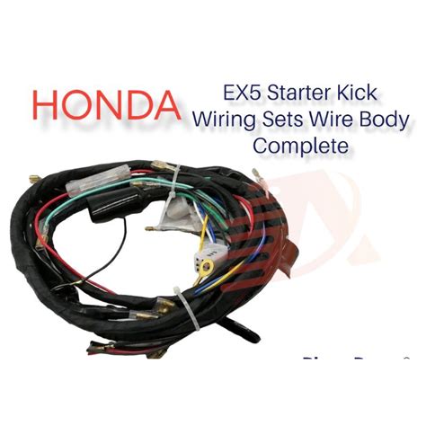 Ex5 Hipower Starter Kick Wiring Sets Wire Body Complete Aclass Tahan Shopee Malaysia
