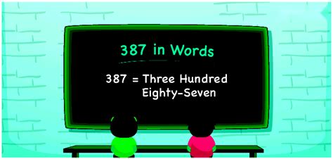 387 in Words - How to Write 387 in English Words