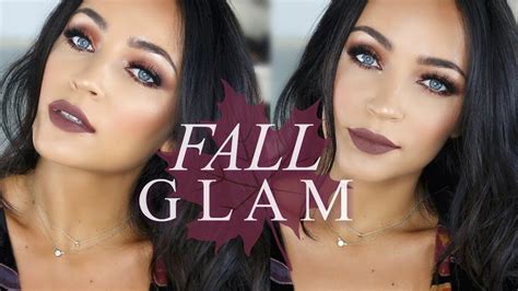 My Go To Fall Glam Makeup Tutorial Stephanie Ledda Youtube