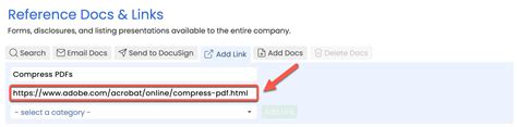 Set Up And Manage Reference Docs And Links Paperless Pipeline