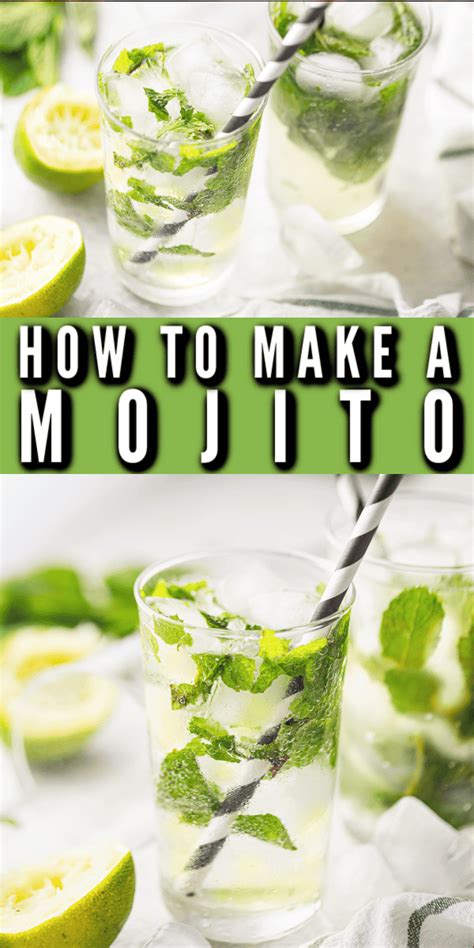 How To Make A Mojito Easy Recipe And So Refreshing Baking A Moment