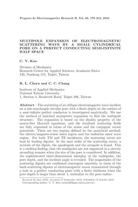 Pdf Multipole Expansion Of Electromagnetic Multipole Structure Of The Potentials Are
