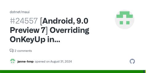 Android 90 Preview 7 Overriding Onkeyup In Mainactivity Does Not Capture Keyboard Presses