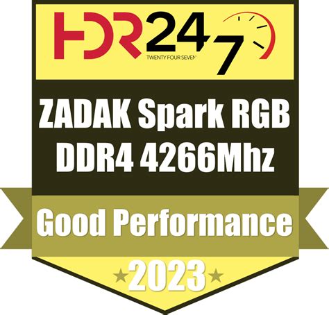 مراجعة ذواكر Zadak Spark RGB DDR Mhz GB Dual Kit HDR